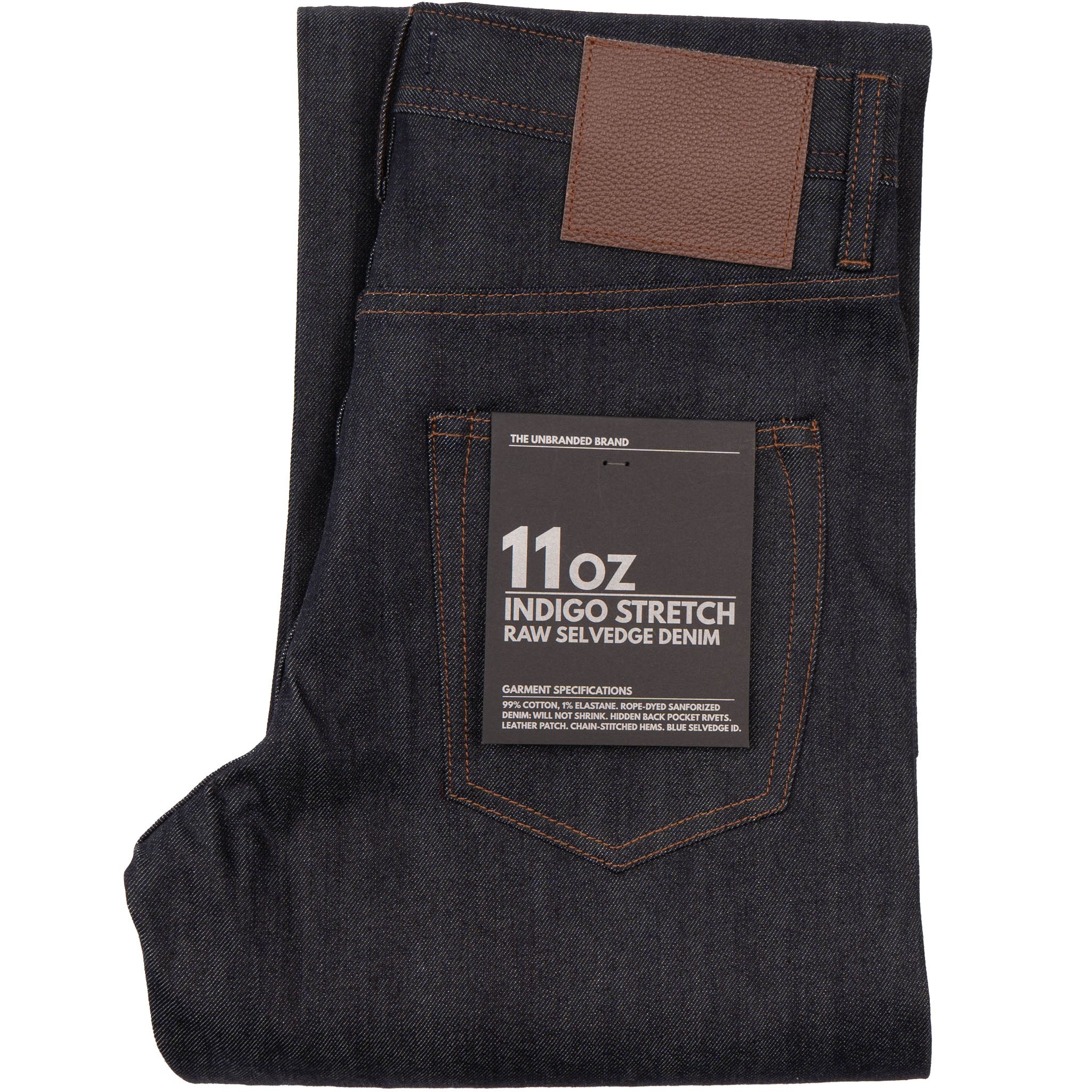 UB722 Wide Fit - 11oz Stretch Selvedge Denim|The Unbranded Brand