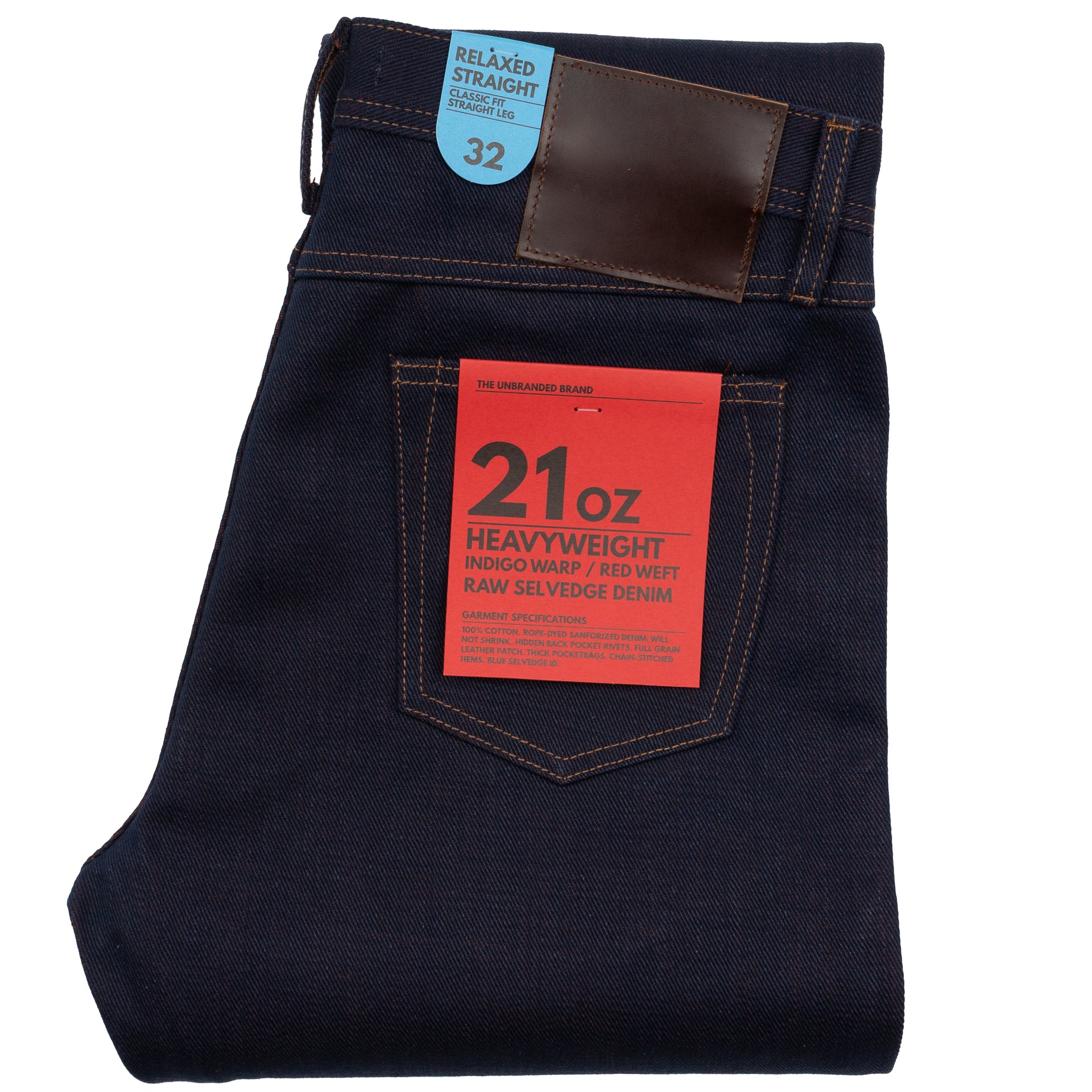 21oz Heavy Red Weft Selvedge – The Unbranded Brand