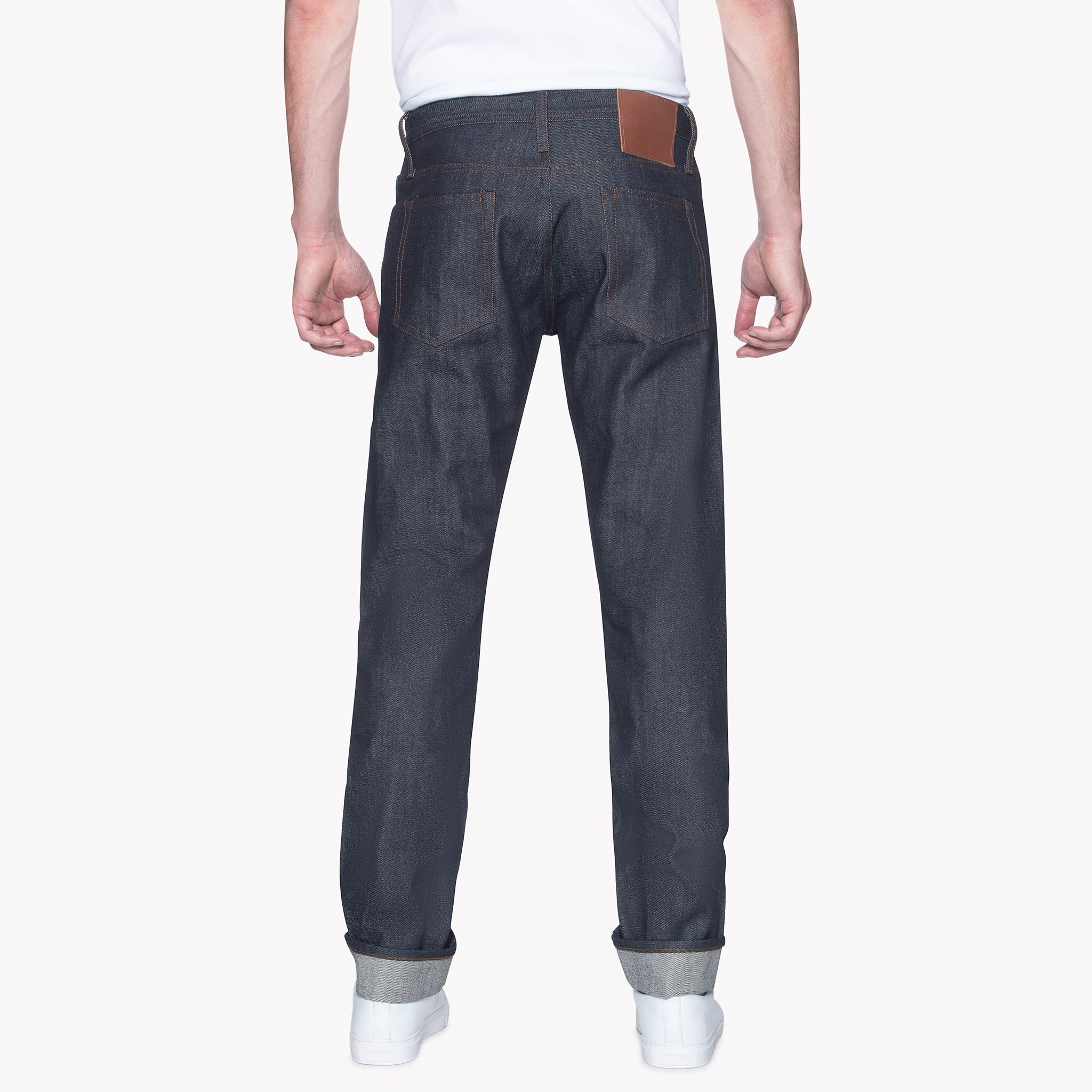 UB201 Tapered Fit 14.5oz Indigo Selvedge Denim | The Unbranded Brand