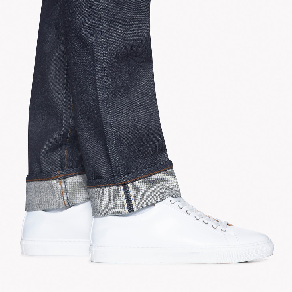 UB201 Tapered Fit 14.5oz Indigo Selvedge Denim | The Unbranded Brand